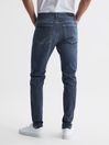 Reiss James Jersey Slim Fit Washed Jeans - REISS