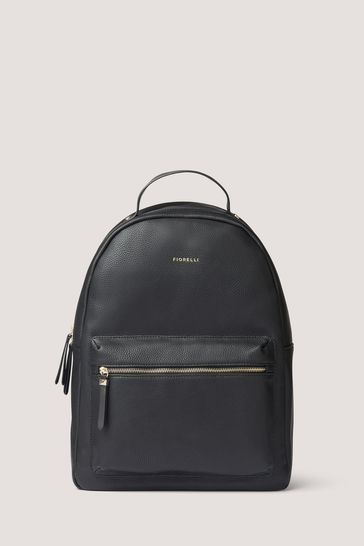 Buy Fiorelli Anouk Casual Grain Sleek Black Backpack from the Next UK ...