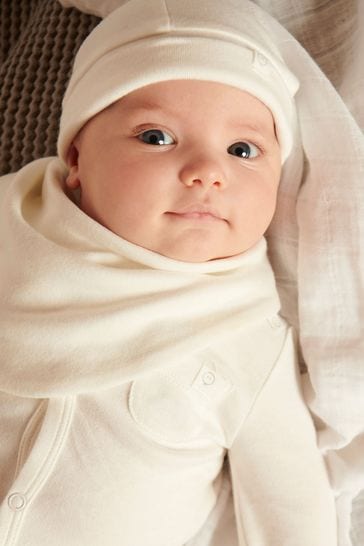 Buy MORI Organic Cotton Baby Hat from the Next UK online shop