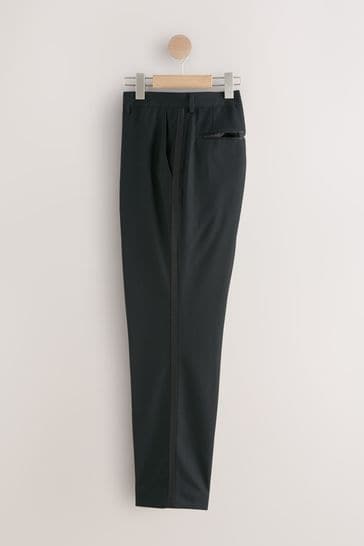 Buy Tape Detail Regular Fit Tuxedo Suit Trousers from Next USA Buy Tape Detail Regular Fit Tuxedo Suit Trousers from Next USA