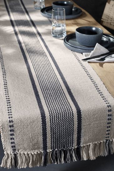 dining table runner grey