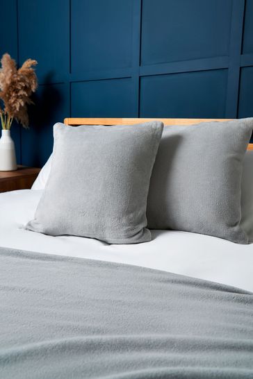 Buy BHS Microfleece 45x45cm Cushion from the Laura Ashley online shop