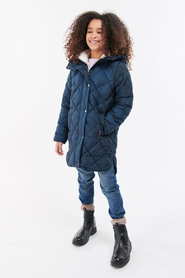 Girls barbour jacket store