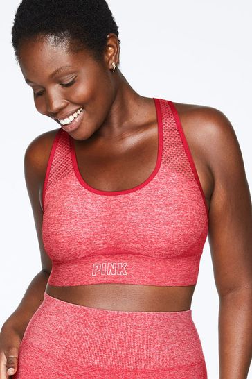 Buy Victoria s Secret PINK Red Pepper Seamless Medium Support Sports Bra from Next Ireland