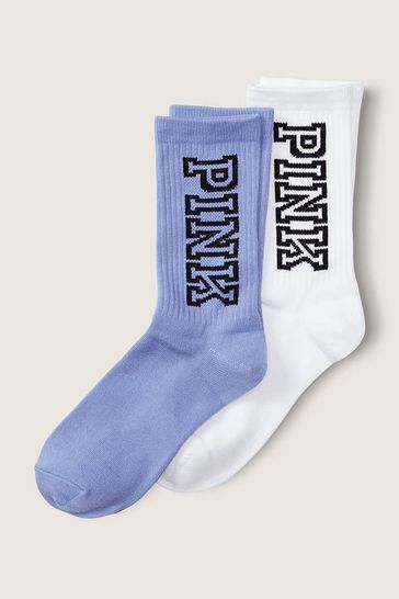 Buy Victoria's Secret PINK Crew Sock Pack from the Victoria's Secret UK ...