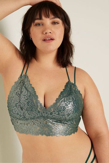 Buy Victorias Secret Pink Longline Lace Bralette From The Victorias