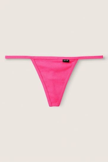 Buy Victoria's Secret PINK Cotton G String Knicker from the Victoria's ...