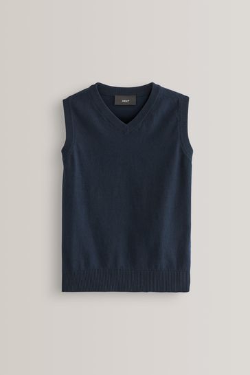 Navy School Tank Top (3-16yrs)