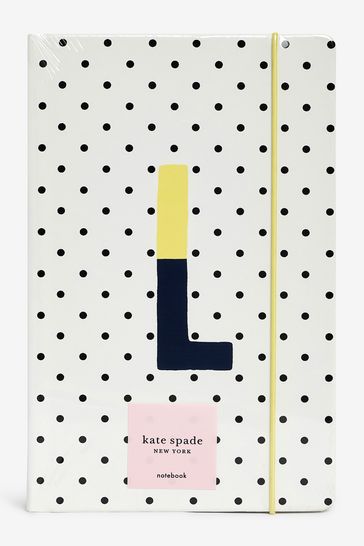Buy kate spade new york White Initial Take Note Sparks Of Joy Large ...