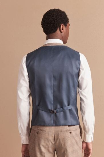 Buy Taupe Regular Fit Check Suit Waistcoat from Next Luxembourg Buy Taupe Regular Fit Check Suit Waistcoat from Next Luxembourg