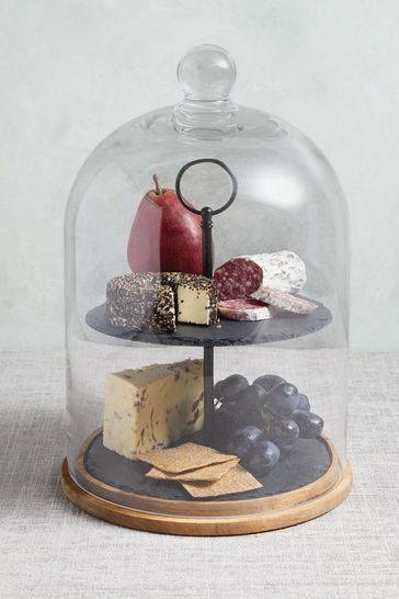 Buy 2 Tier 23 x 31cm Slate Serving Stand from the Next UK online shop