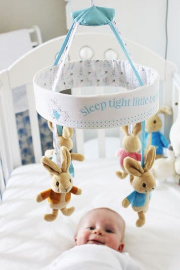 Buy Rainbow Designs Peter Rabbit Musical Cot Mobile from the Next UK ...