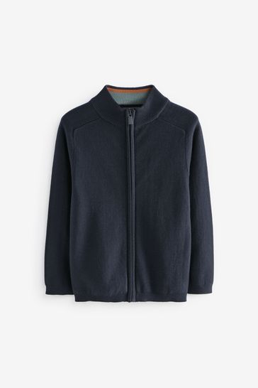 Buy Zip Through Knitted Cardigan (3-16yrs) from the Next UK online shop