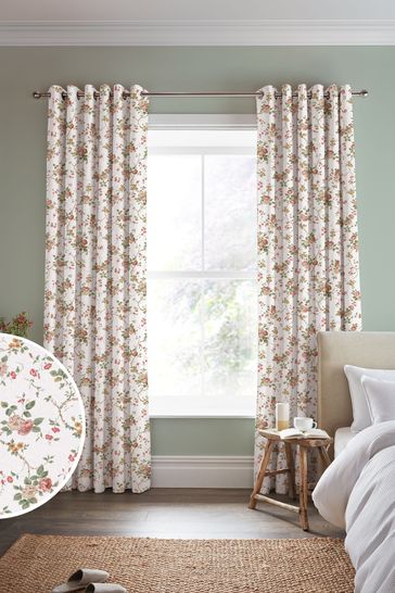 Buy Laura Ashley Mountney Gardens Made to Measure Curtains from the ...