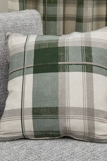 Buy Fusion Balmoral Check Square Cushion from the Next UK online shop
