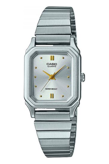 Buy Casio Ladies Silver Tone Core Collection Watch from the Next UK ...