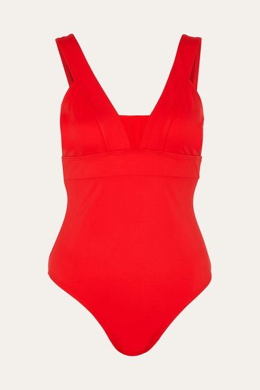 Buy Accessorize Red Lexi Shaping Swimsuit from the Next UK online shop
