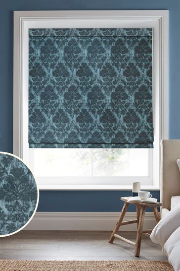 Buy Laura Ashley Forden Seaspray Made to Measure Roman Blind from the ...