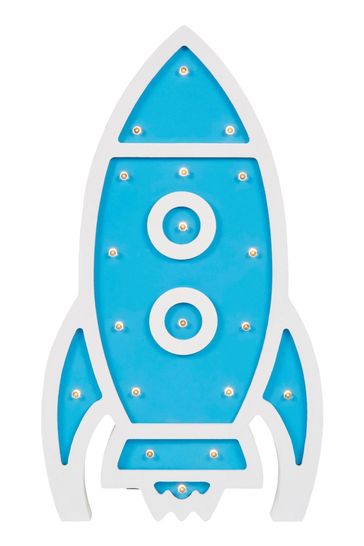 Buy glow Wooden Rocket Table Light from the Next UK online shop