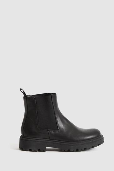Buy Reiss Taylor Junior Leather Chelsea Boots from the Next UK online shop