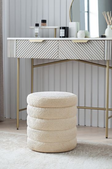 Buy Stella Ribbed Storage Stool from the Next UK online shop