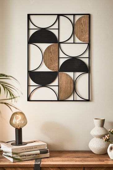 Black Bronx Metal Abstract Wall Art