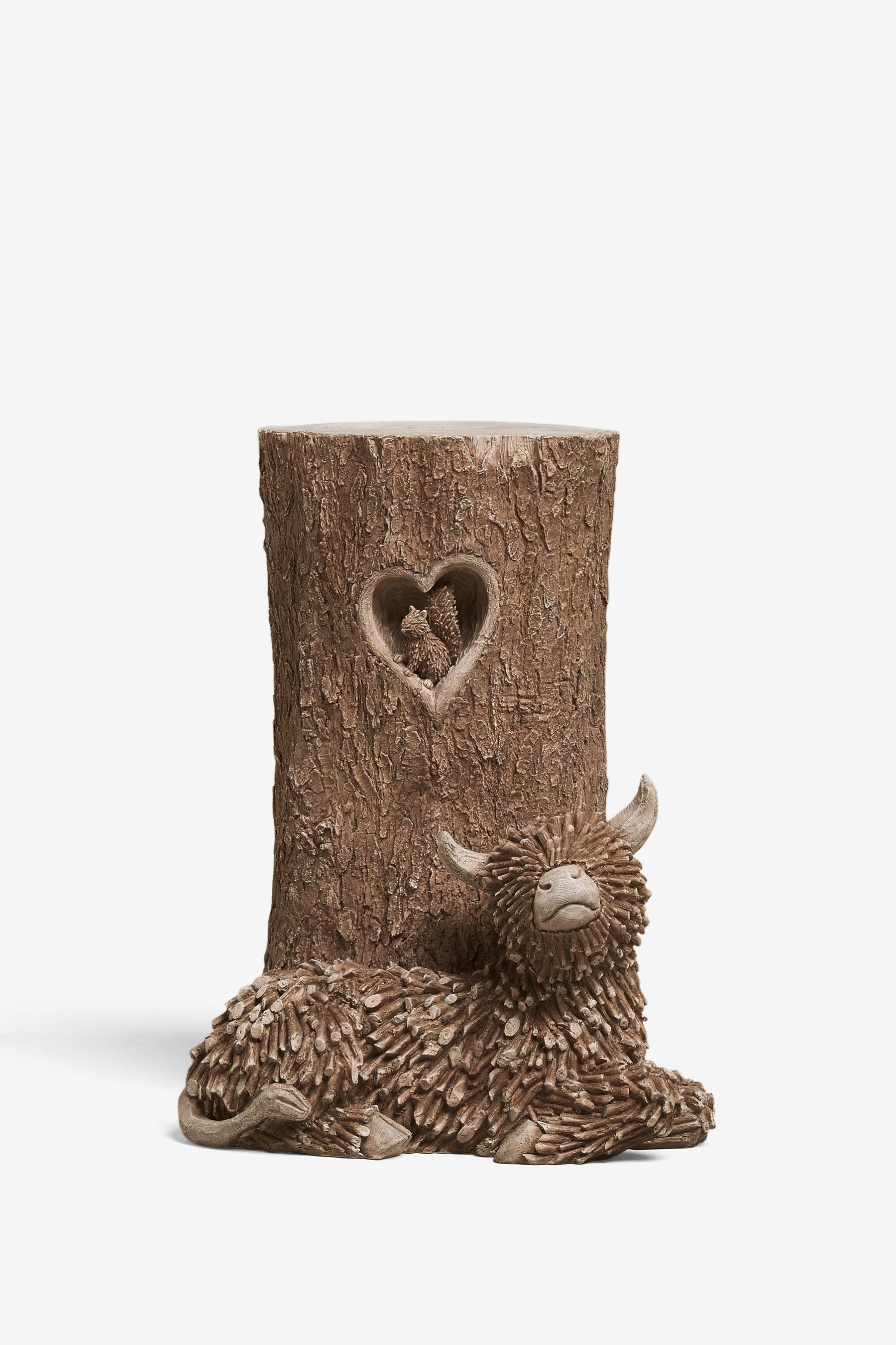 Buy Natural Hamish The Highland Cow Side Table from the Next UK online shop