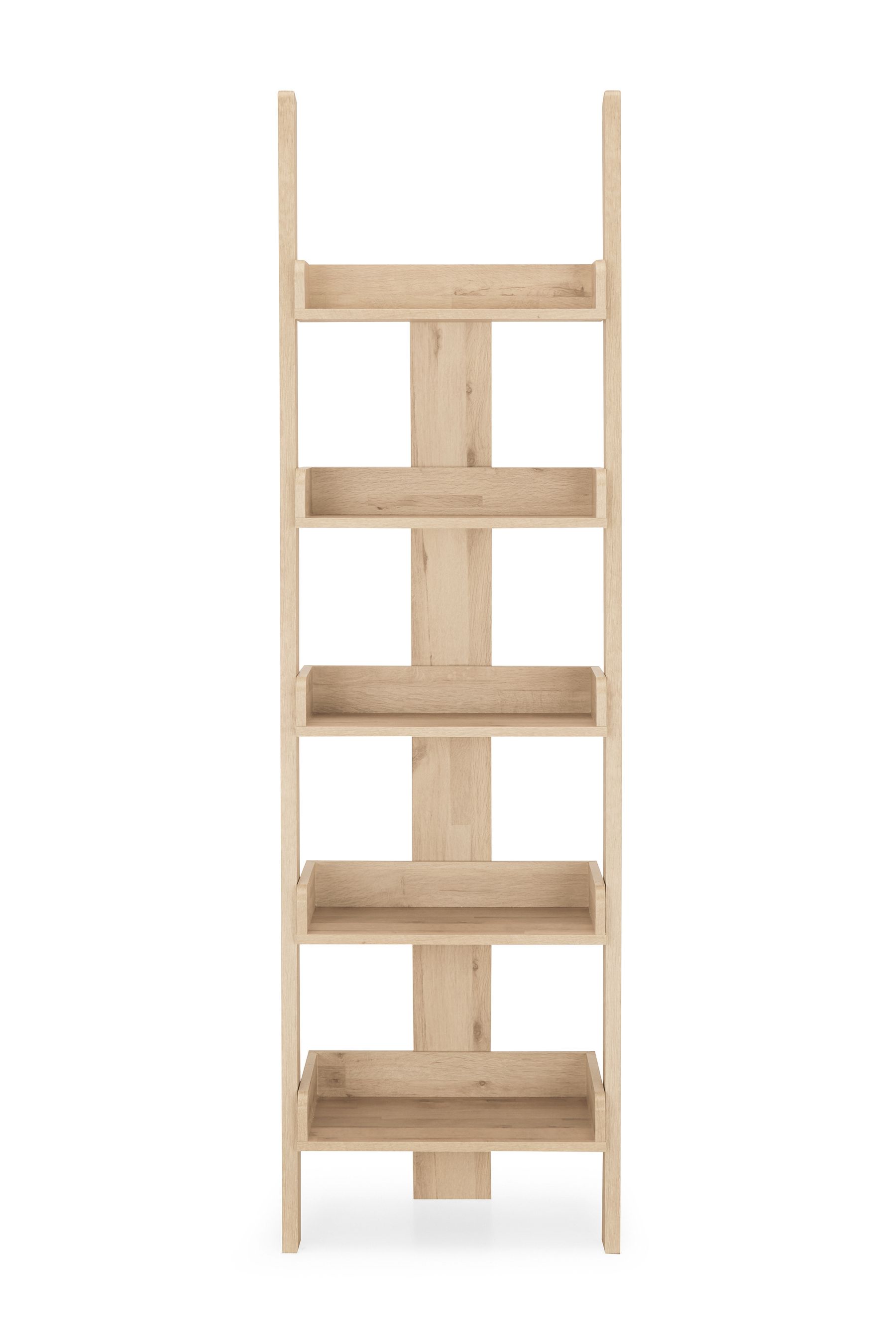 Buy Light Bronx Oak Effect Narrow Ladder Shelf from the Next UK online shop
