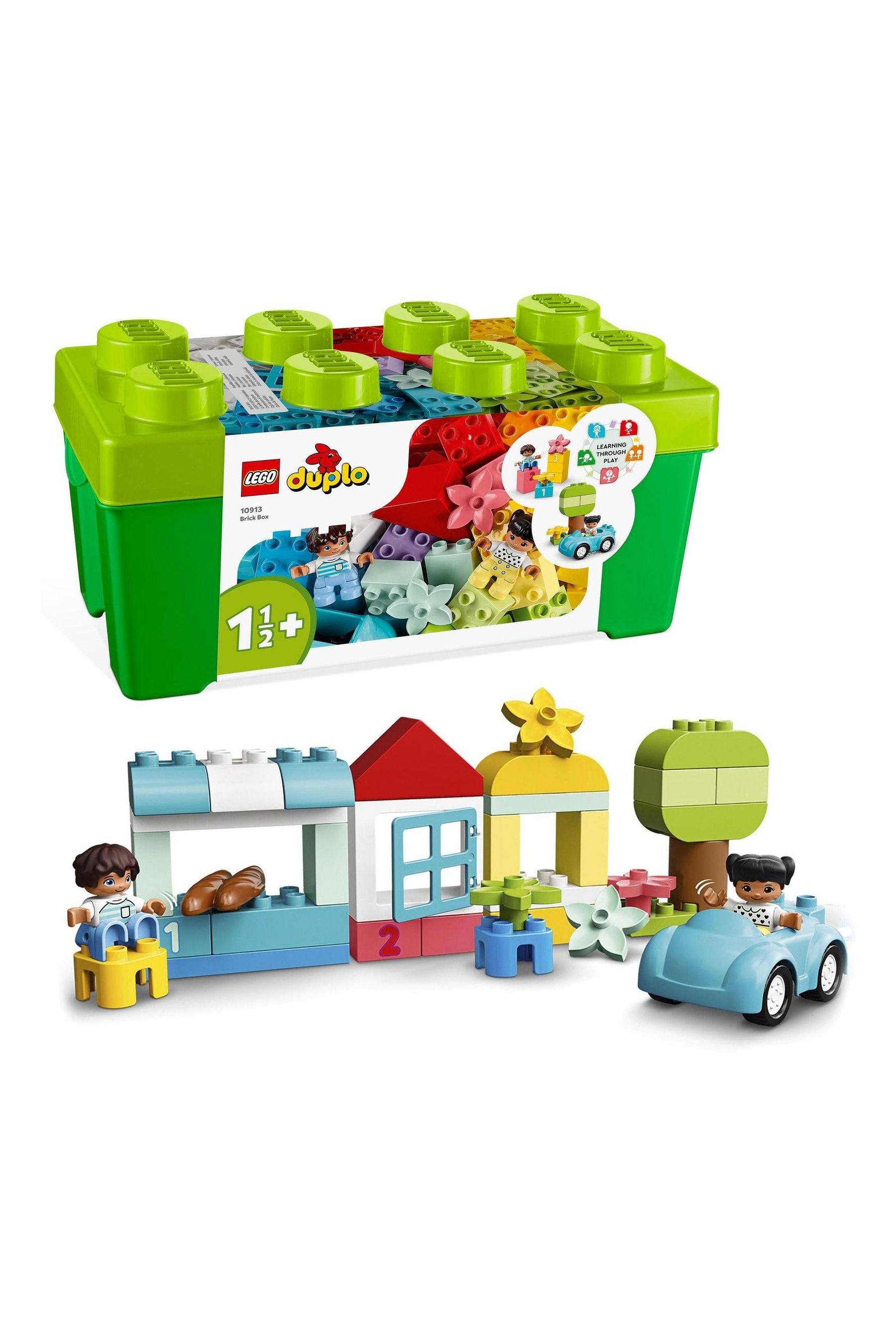 Buy LEGO DUPLO Classic Brick Box Building Set 10913 from the Next UK ...