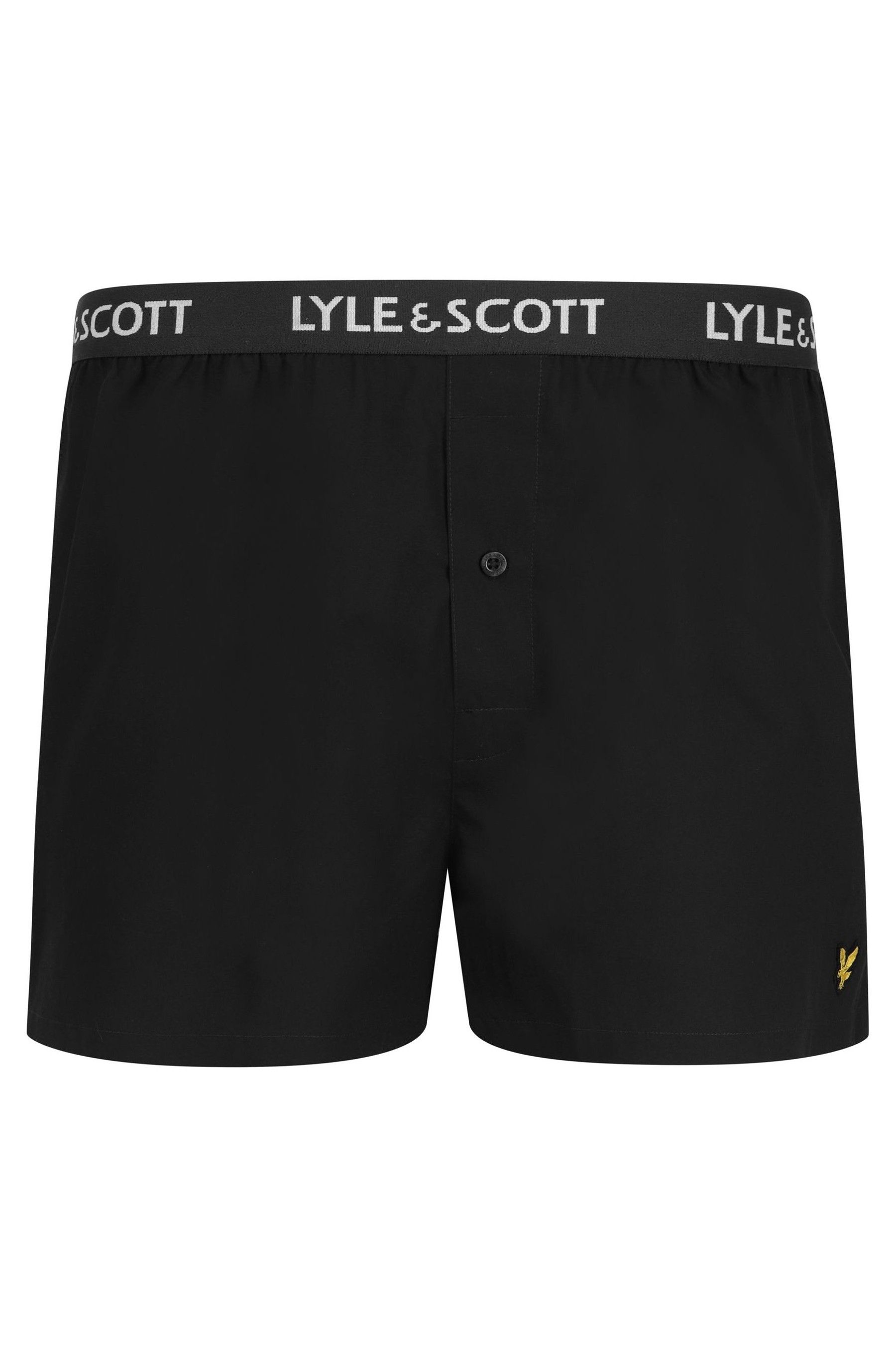 Buy Lyle & Scott Woven Boxer Shorts Two Pack from the Next UK online shop