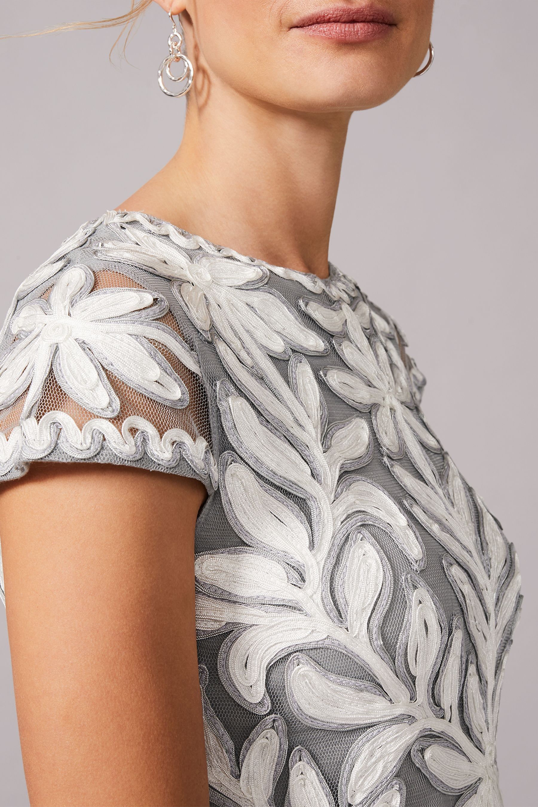 Buy Phase Eight Blue Isobel Tapework Dress from the Next UK online shop