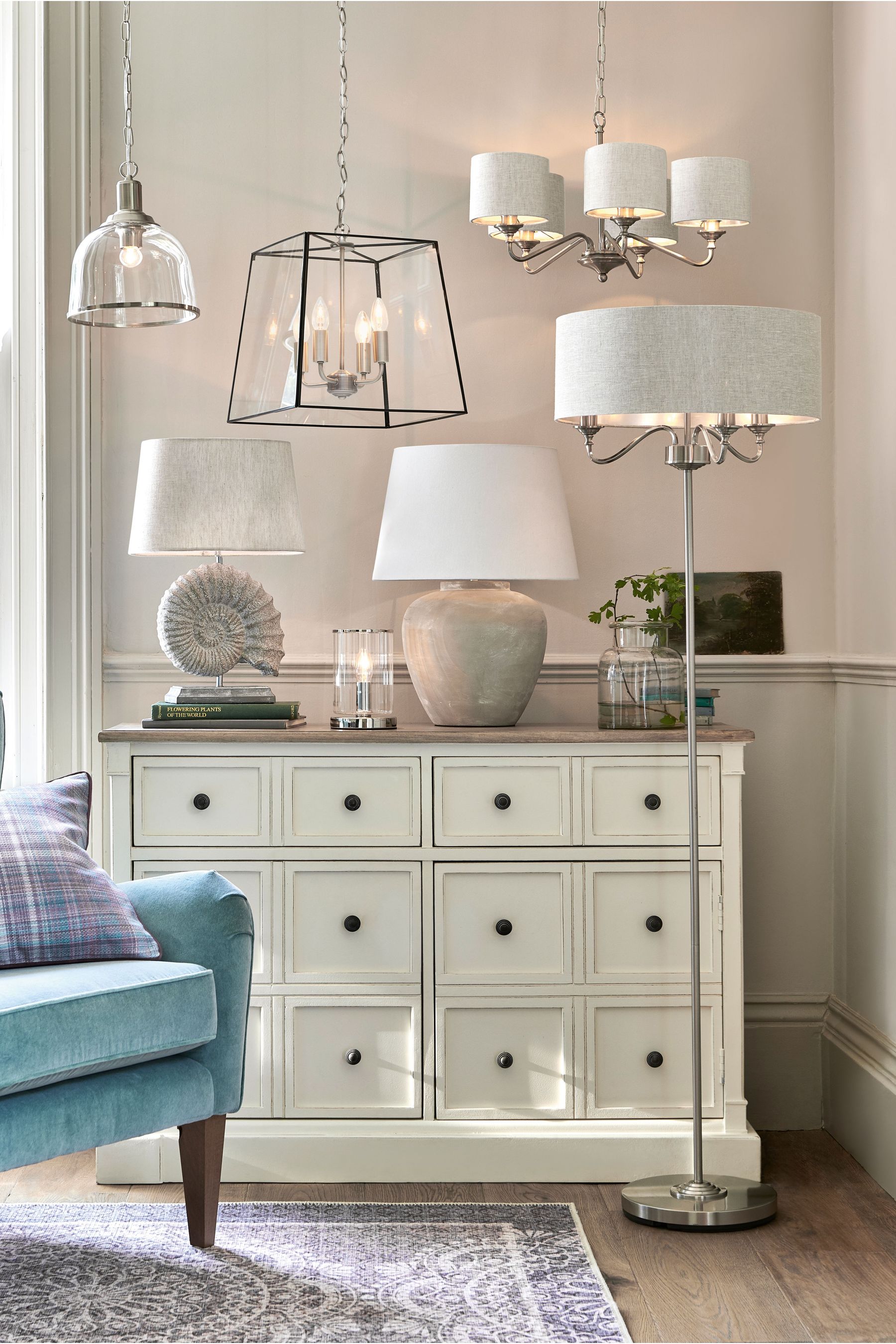 Buy Burford 5 Light Dual Mount Ceiling Light from the Next UK online shop