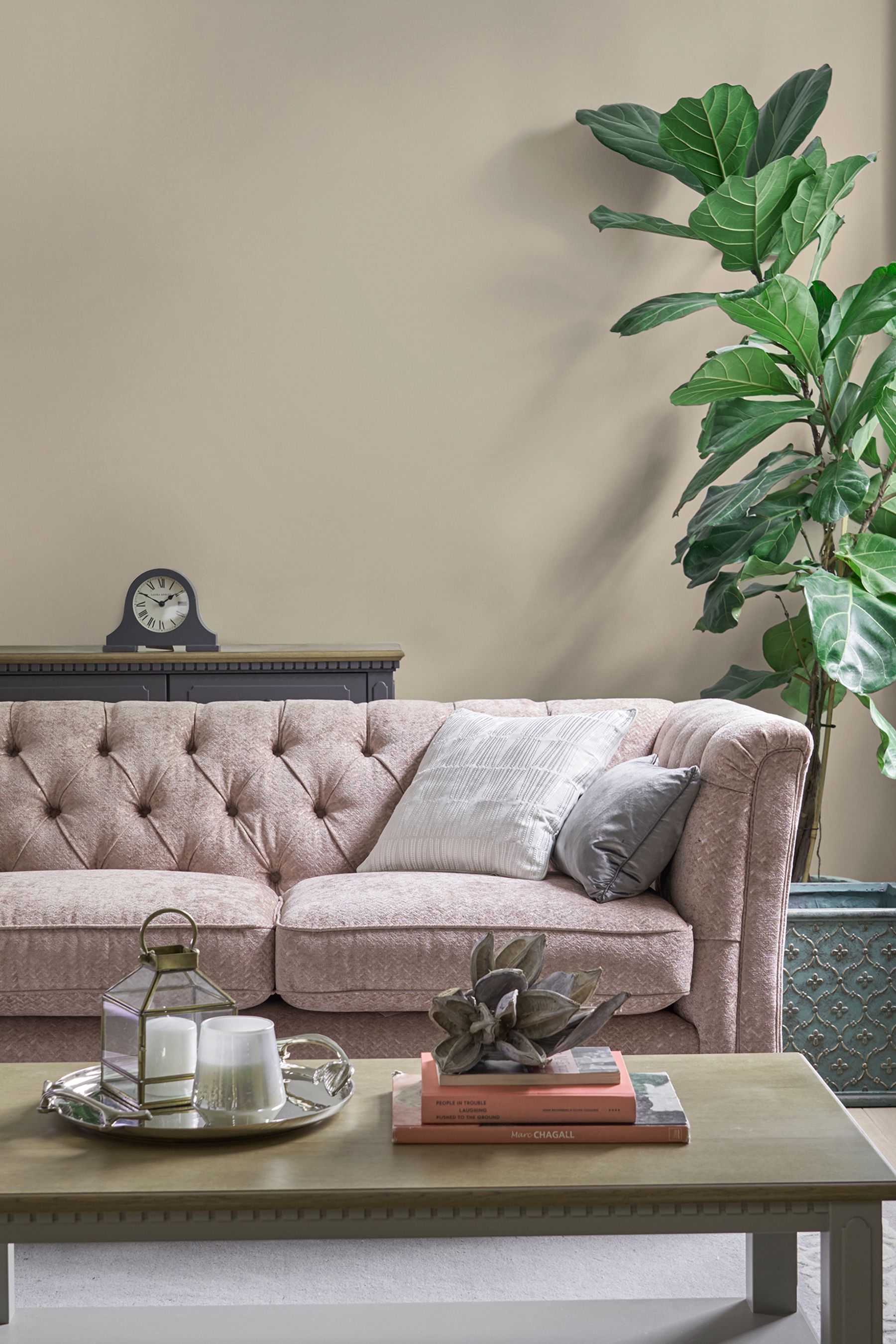 Buy Laura Ashley Pale Beige Linen Matte Emulsion Paint from the Next UK ...