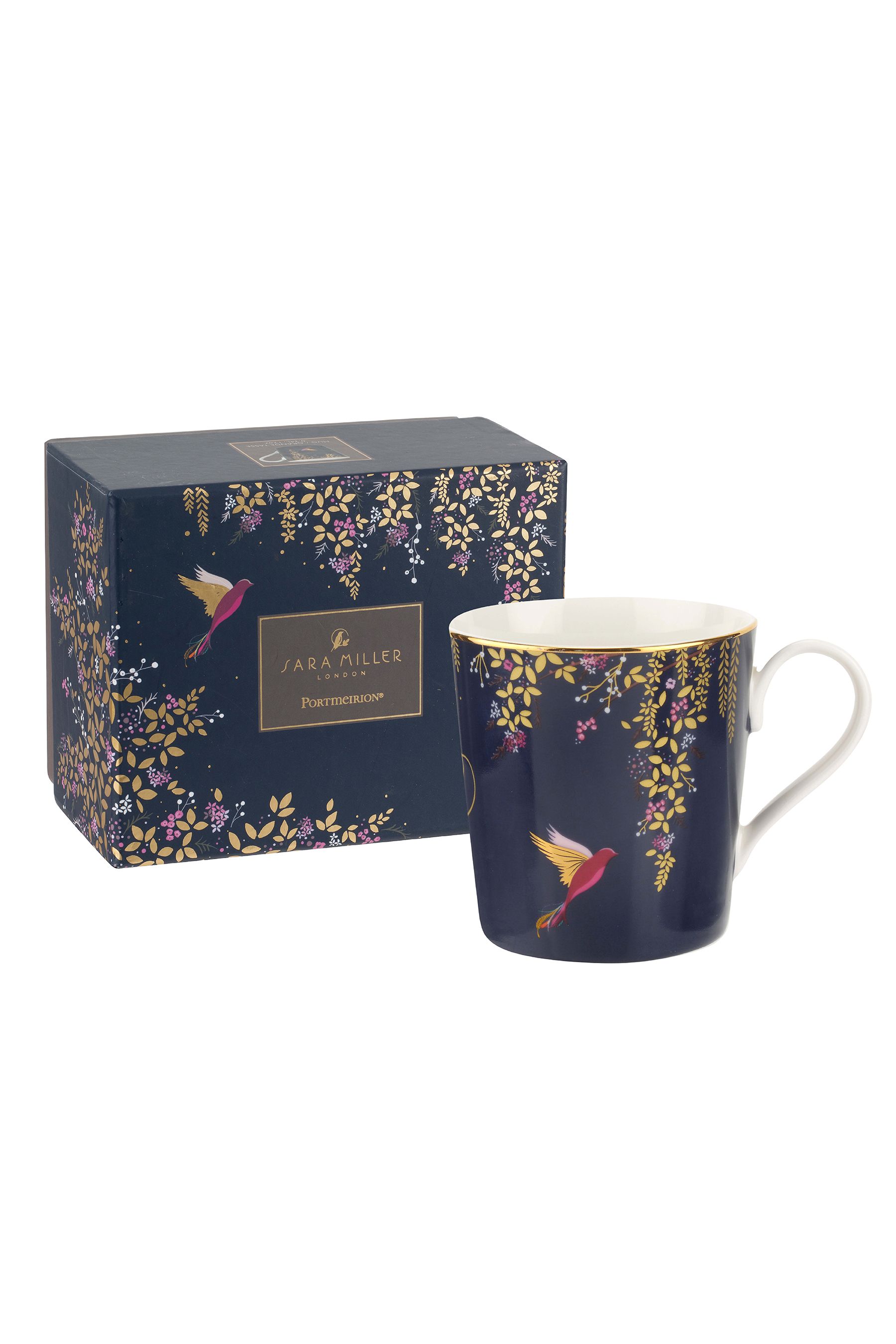 Buy Portmeirion Blue Sara Miller Mug from the Next UK online shop