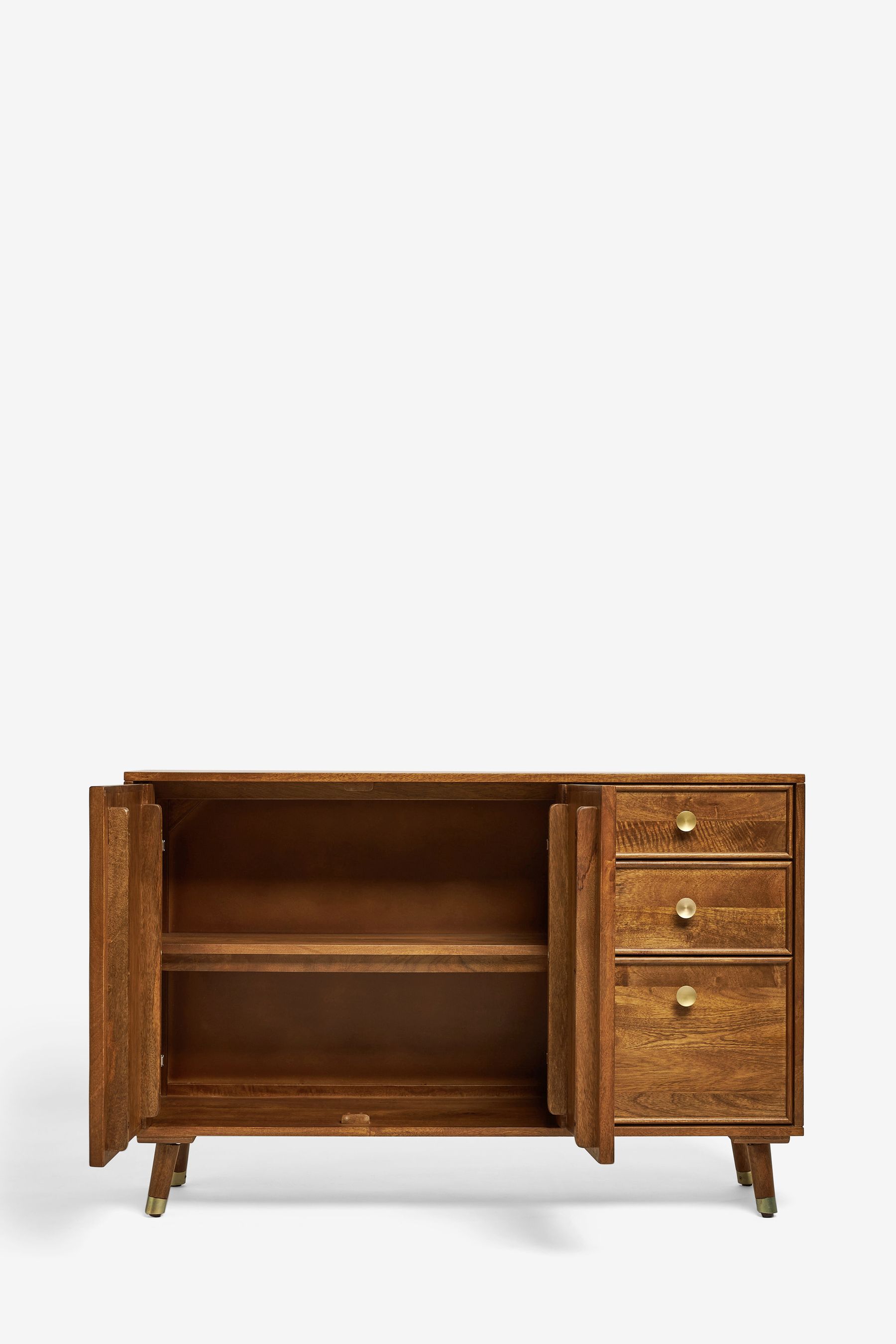 Buy Dark Lloyd Mango Wood Space Saving Large Sideboard from the Next UK ...