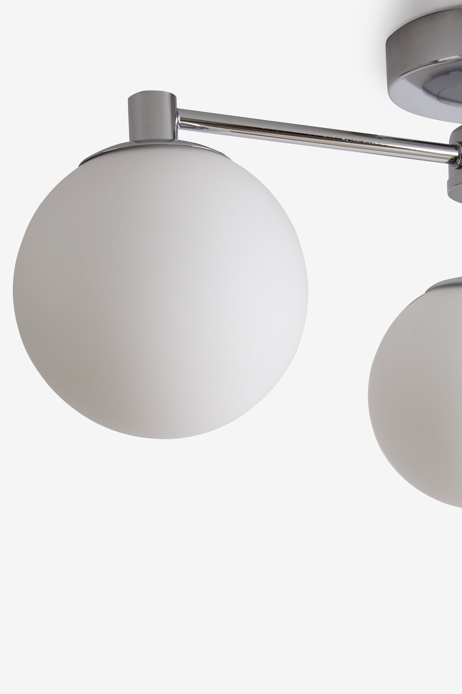 Buy Chrome Pasadena 3 Light Flush Ceiling Light from the Next UK online ...