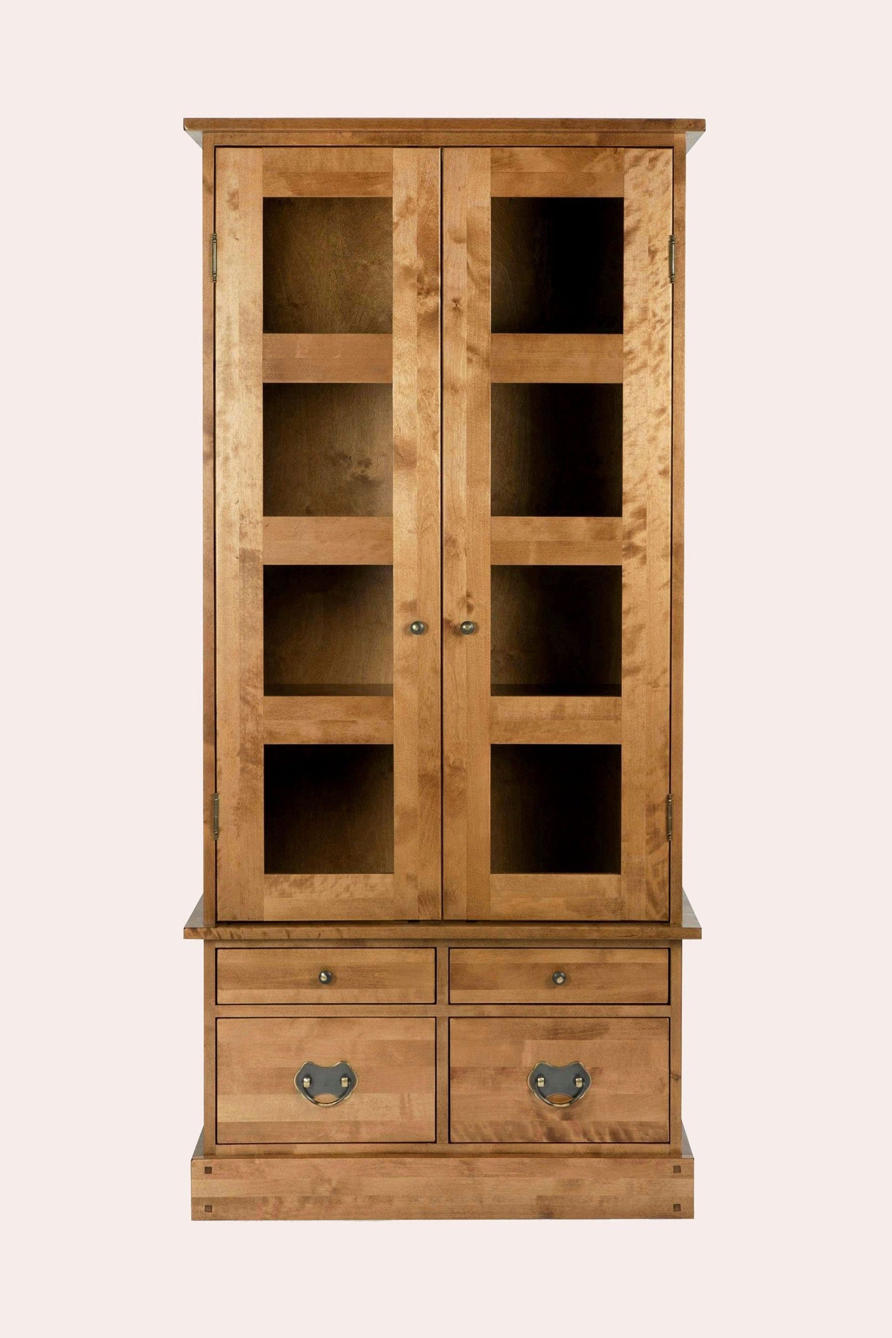 Buy Laura Ashley Honey Gold Garrat 2 Door 4 Drawer Display Unit from ...