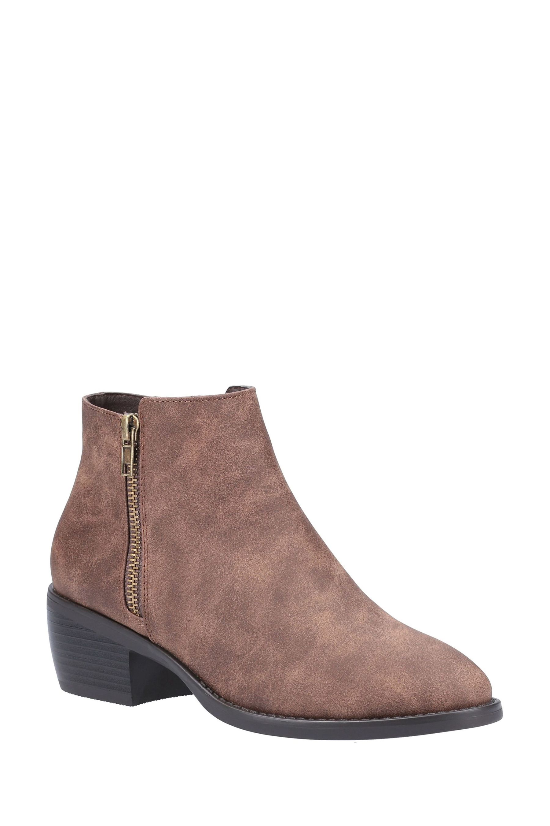 Buy Divaz Brown Ruby Ankle Boots from the Next UK online shop