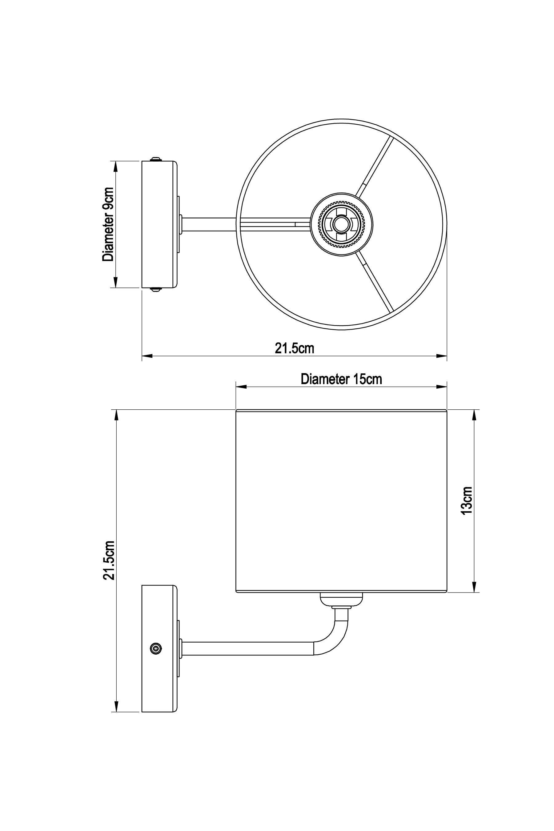 Buy Navy Blue Rico Wall Light from the Next UK online shop