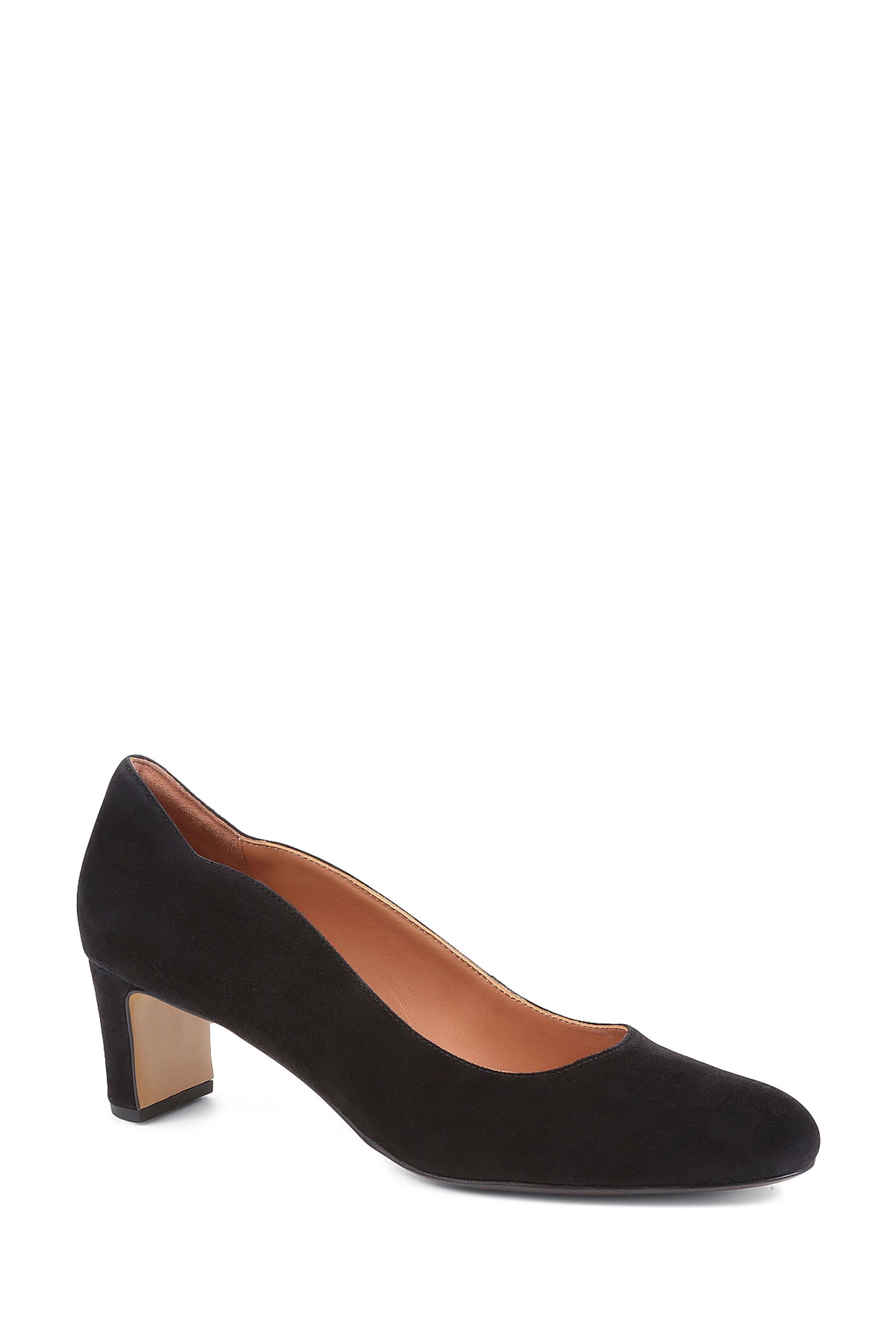 Buy Jones Bootmaker Zoey Leather Court Black Shoes from the Next UK ...