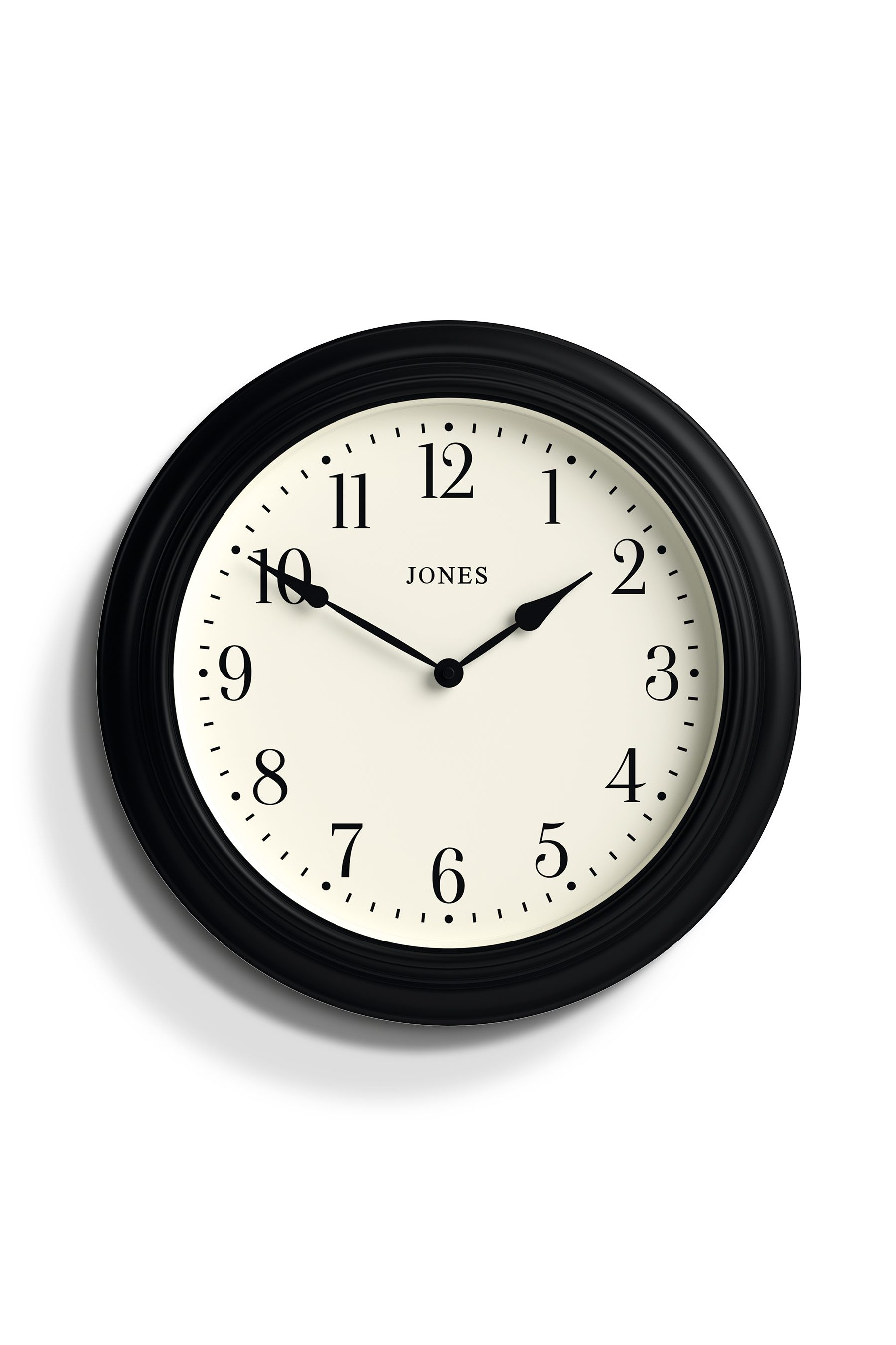 Buy Jones Clocks Black A Classic Wall Clock from the Next UK online shop