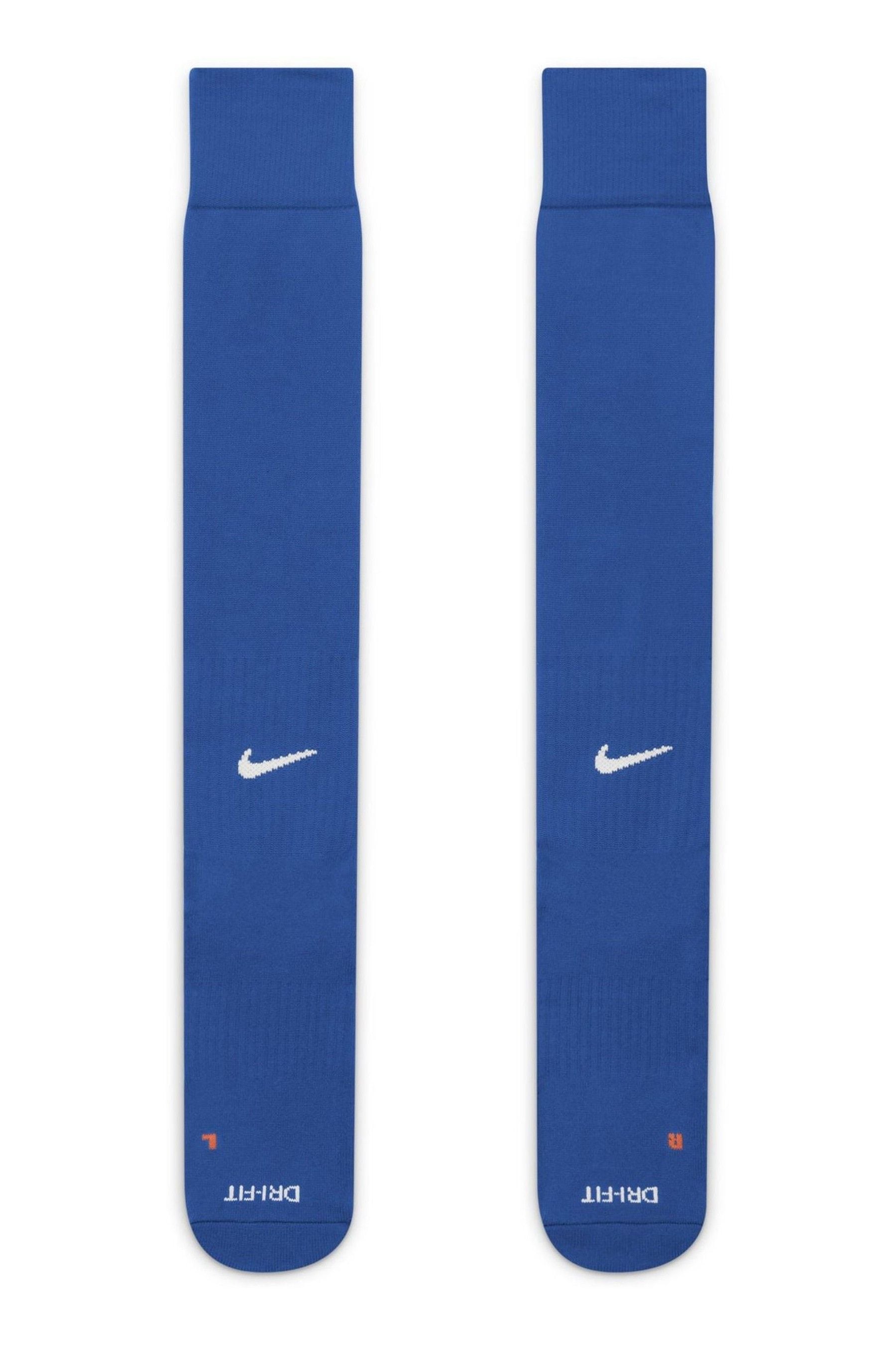 Buy Nike Blue Classic Knee High Football Socks from the Next UK online shop