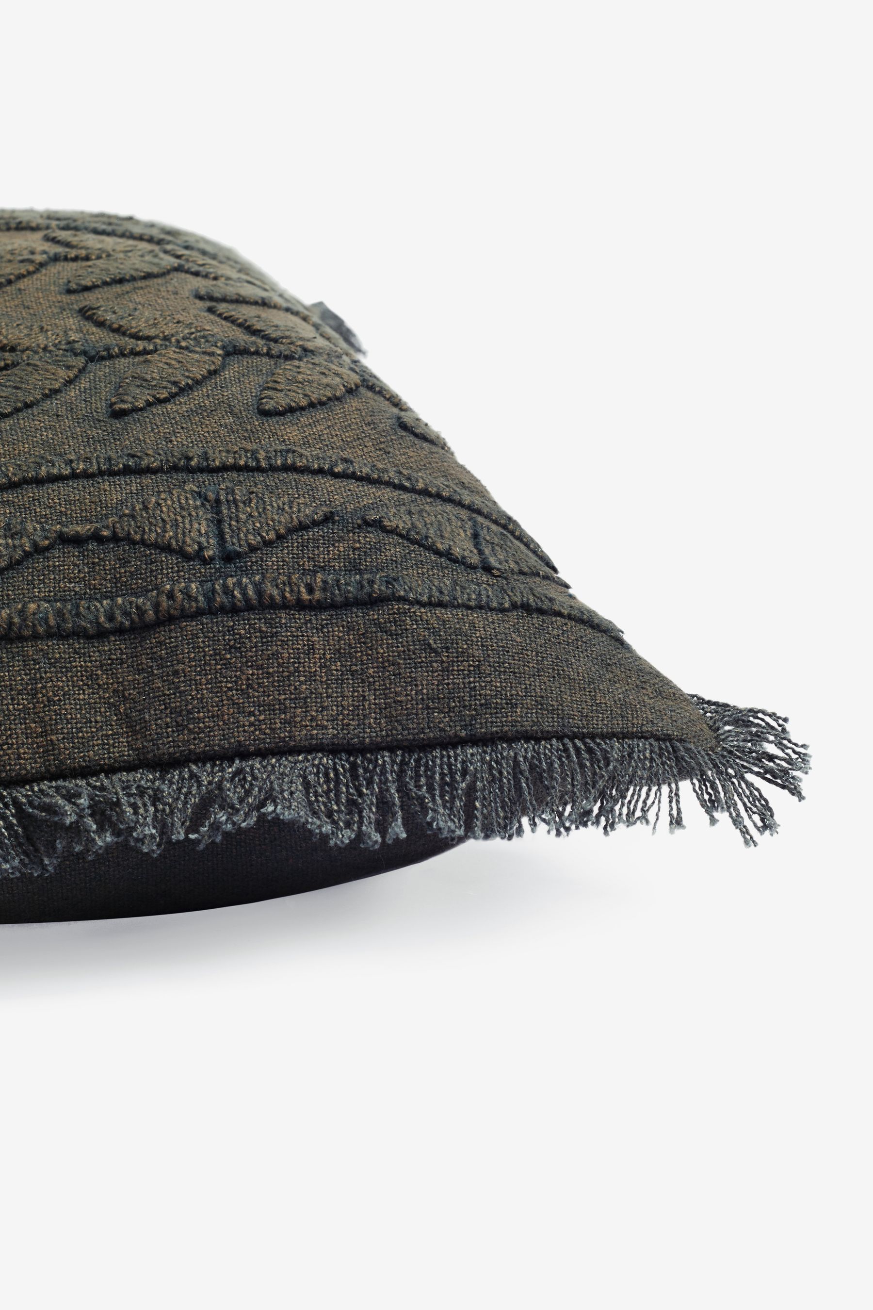 Buy French Connection Chacoal Elmwood Tufted Cushion from the Next UK ...