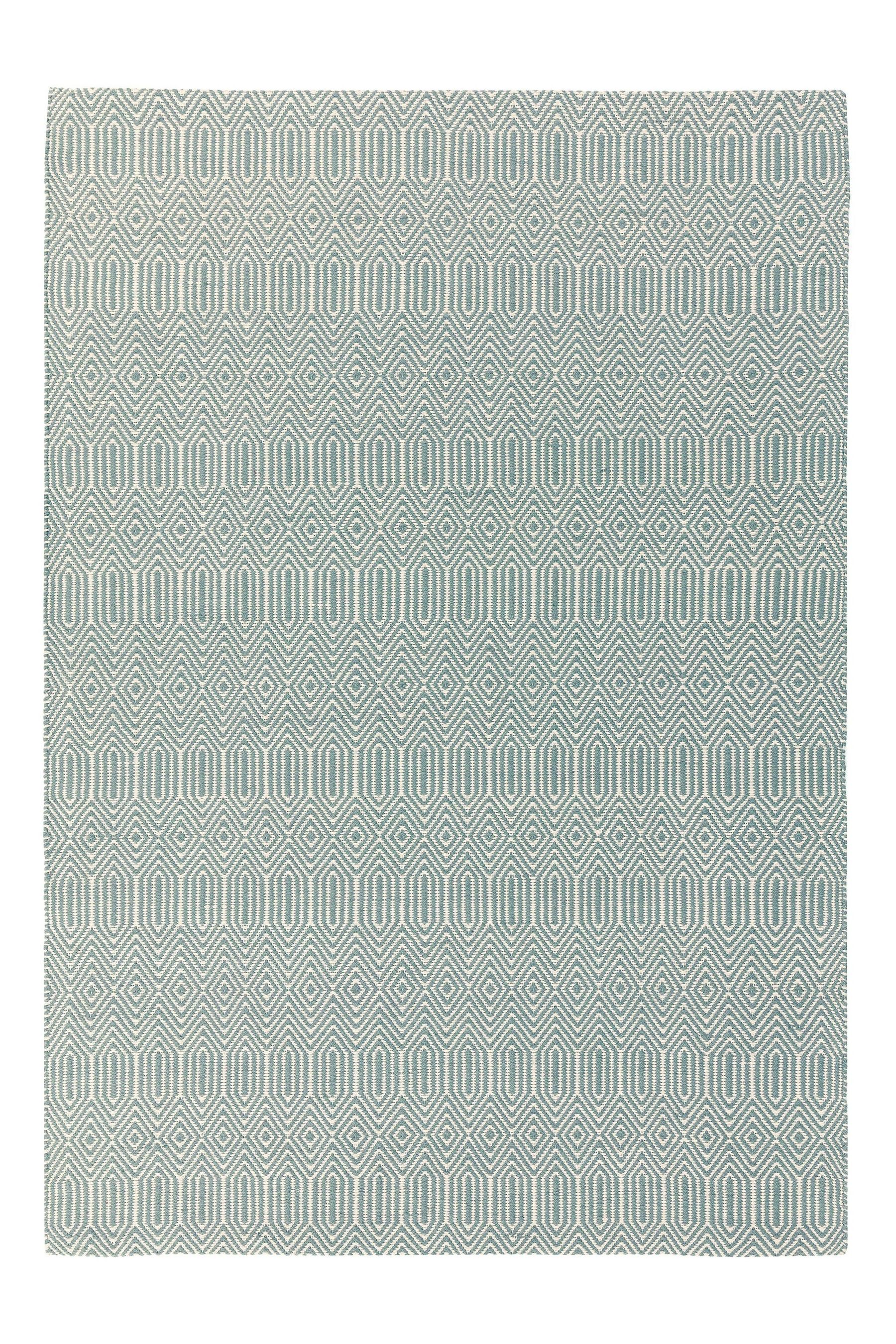 Buy Asiatic Rugs Duck Egg Blue Sloan Geo Rug from the Next UK online shop