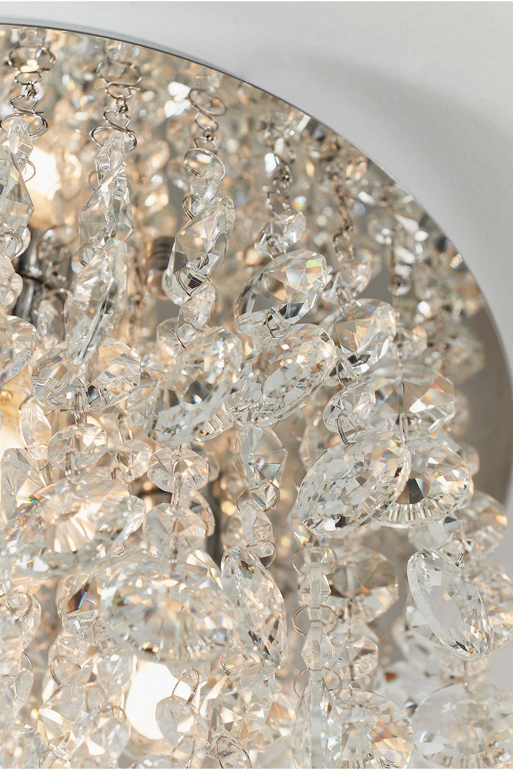 Buy Gallery Home Chrome Thompson Chrome Ceiling Light from the Next UK ...