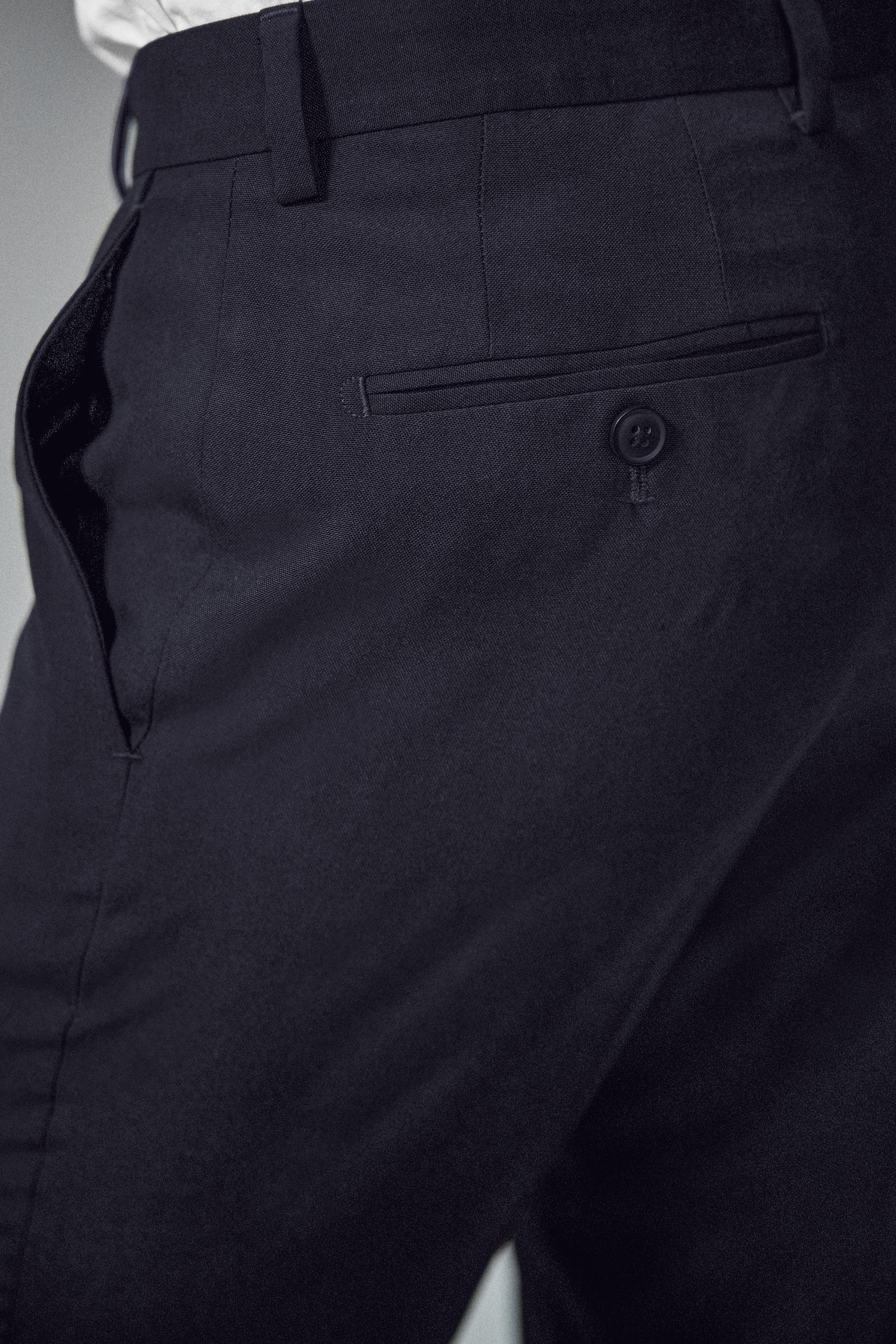 Buy Navy Blue Tailored Suit Trousers from the Next UK online shop