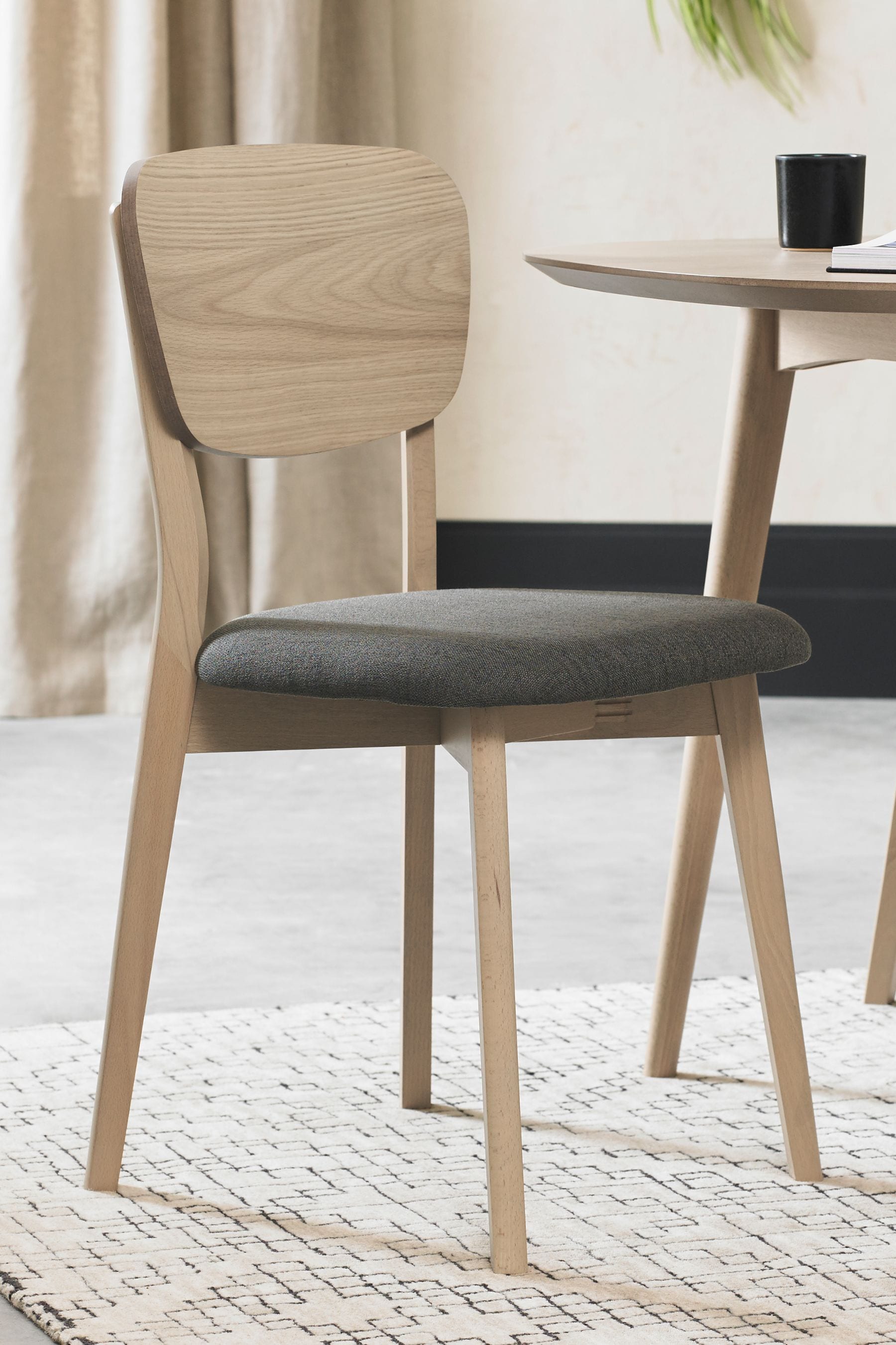 Buy Bentley Designs Grey Set Of 2 Dansk Dining Chairs from the Next UK ...