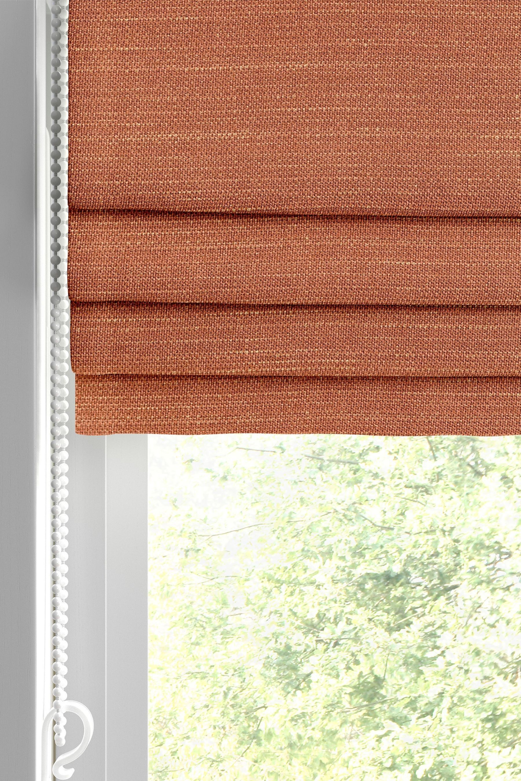 Buy Rust Orange Voyage Maison Jasper Made To Measure Roman Blind from ...