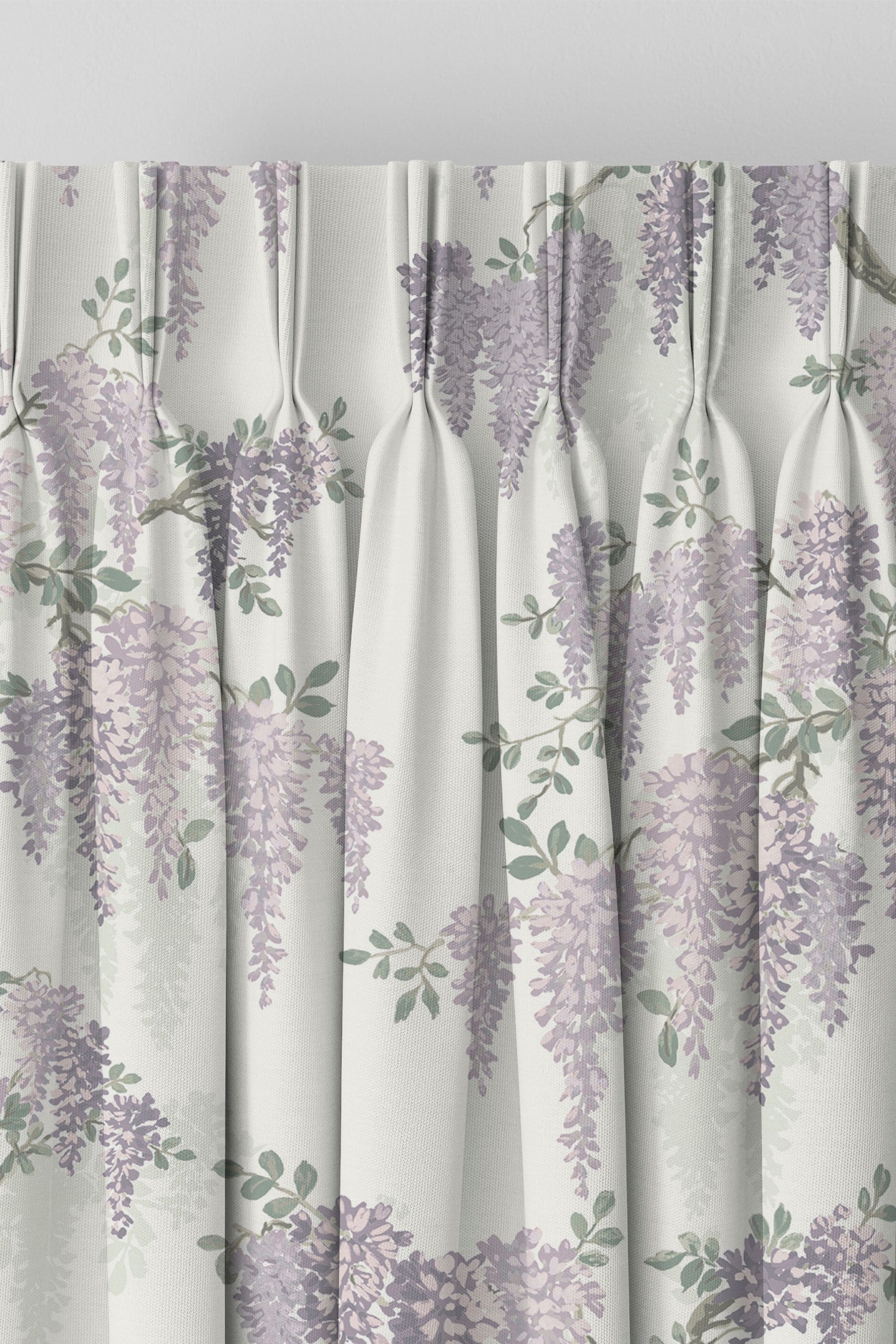Buy Laura Ashley Lavender Wisteria Made to Measure Curtains from the ...