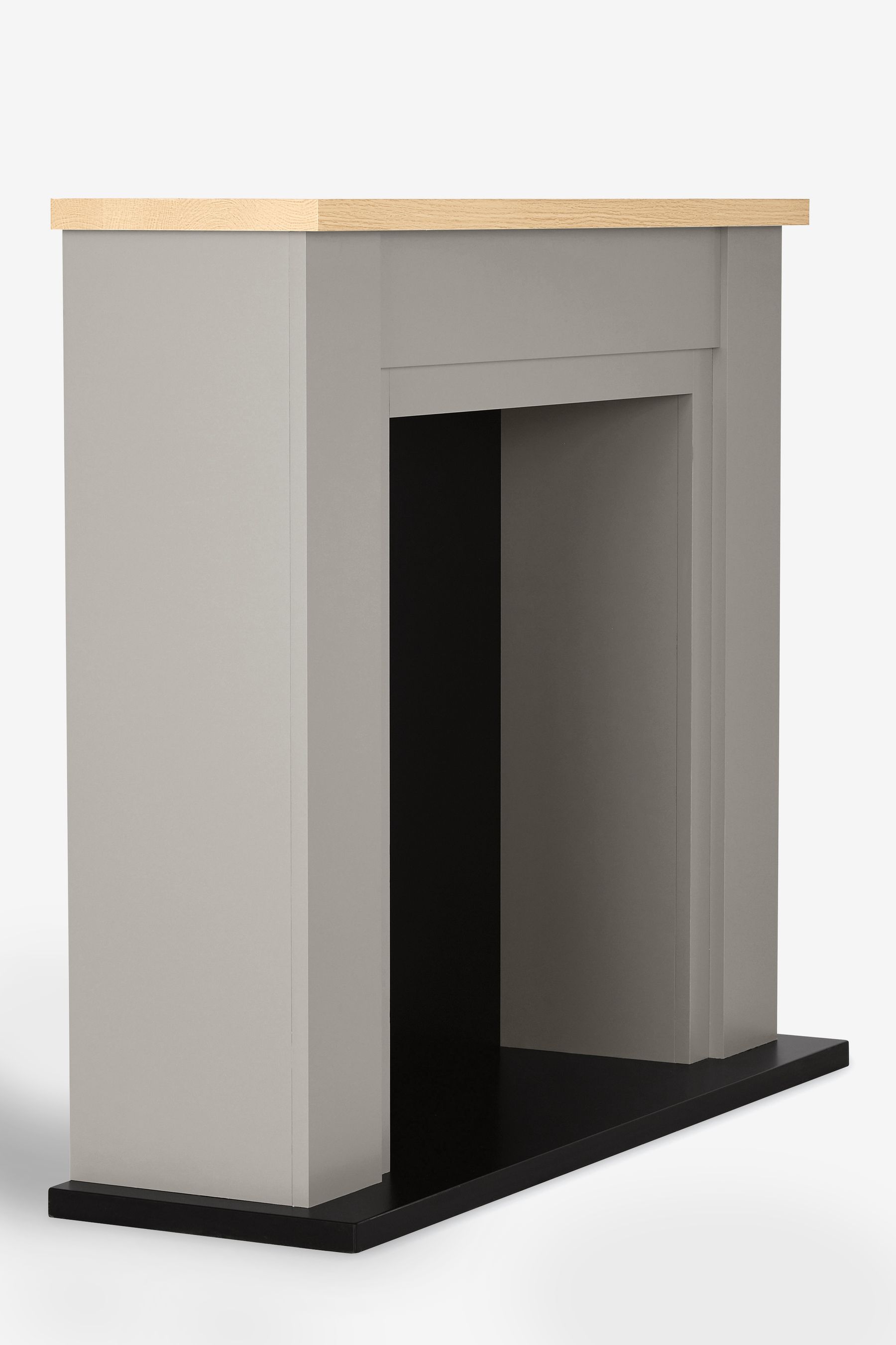 Buy Dove Grey Malvern Oak Effect Fire Surround from the Next UK online shop
